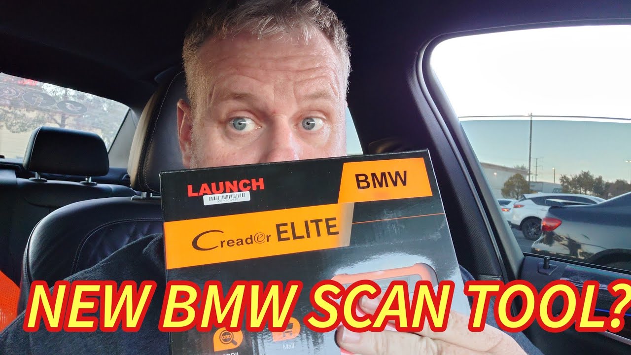 Launch Creader Elite BMW Scan Tool - YouTube