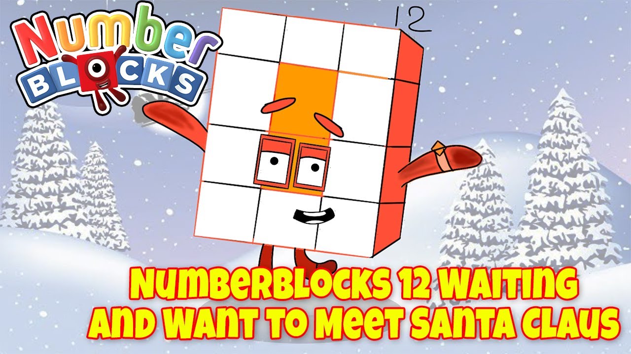 Numberblocks 12 Waiting and Want to Meet Santa Claus - New Episodes ...