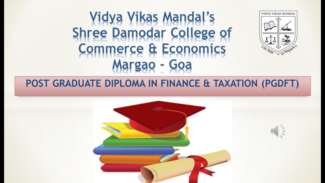 POST GRADUATE DIPLOMA IN FINANCE & TAXATION (PGDFT) Highlights - YouTube