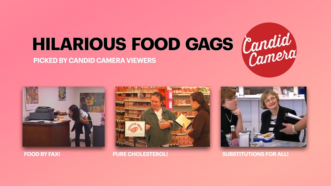 Candid Camera Classic: Hilarious Food Gags! - YouTube