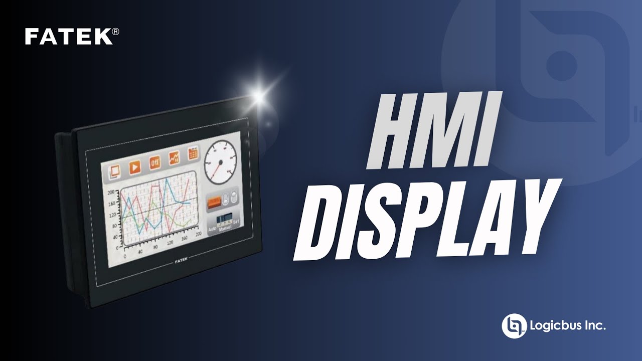 Do you know the basic HMI display of the Fatek P2 series?🚀 #logicbus # ...