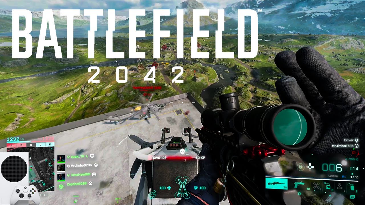 Battlefield 2042 Scout Gameplay (Xbox Series S) - YouTube