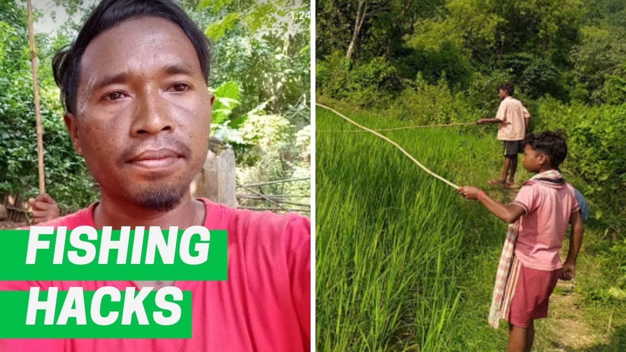 How to make your own fishing rod | DIY Fishing hacks - YouTube