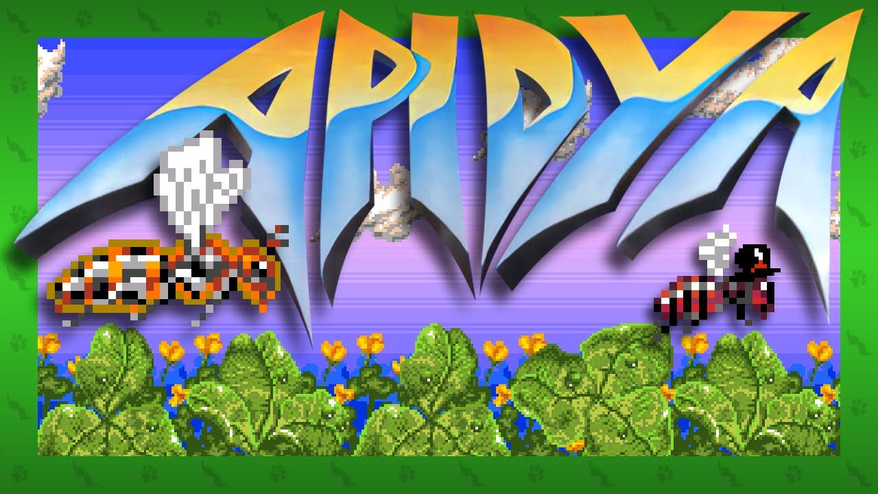 BEE GAME BUT IT KEEPS GETTING HARDER - Apidya (Amiga) - YouTube