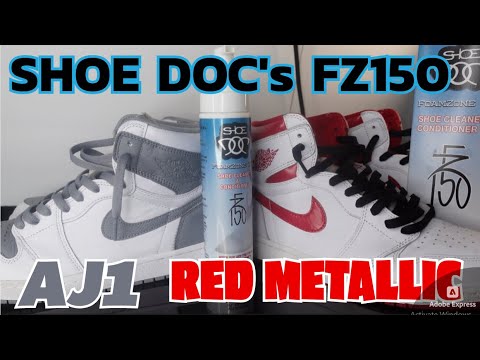 SHOE DOC's FZ150 On AJ1 RED METTALIC - YouTube