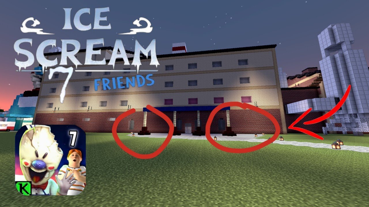Ice Scream 7 Museum | Ice Scream 7 in Minecraft - YouTube