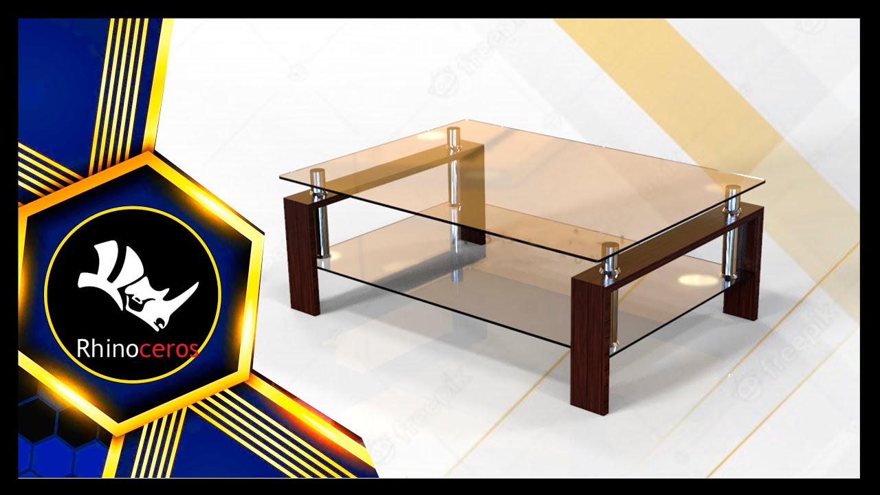 Make a Table in RhinoCeros - YouTube