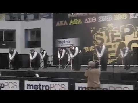 Kappa Alpha Psi Long Beach Step show 2009 champs pt. 1 - YouTube