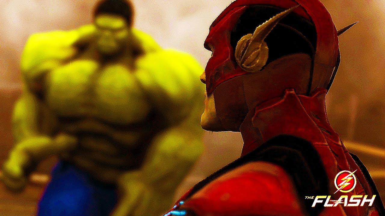 Justice League Flash VS Hulk ! True Power Of Flash ! (Ultimate Flash ...