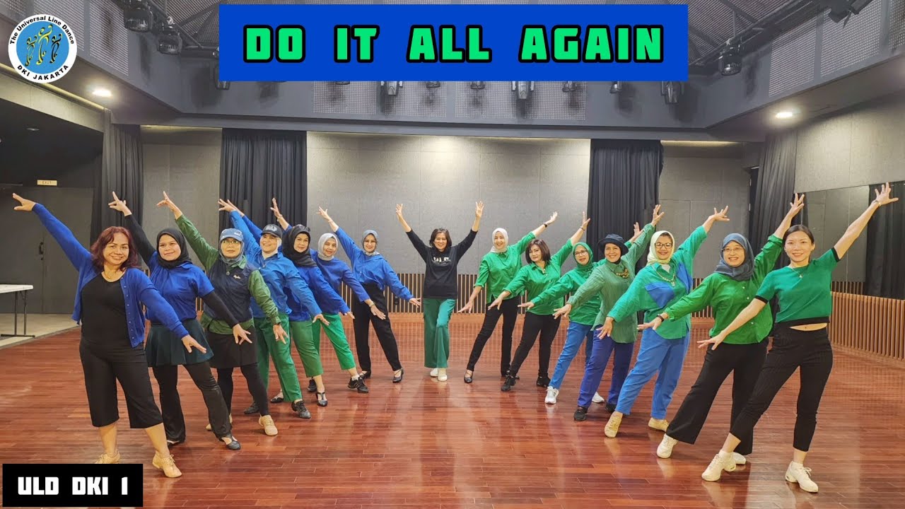 DO IT ALL AGAIN - Line Dance || Gary O'Reilly (IRE) & Maggie Gallagher ...