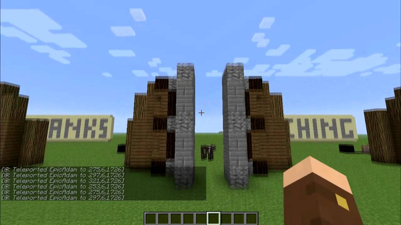 Animation using the Command Block - YouTube