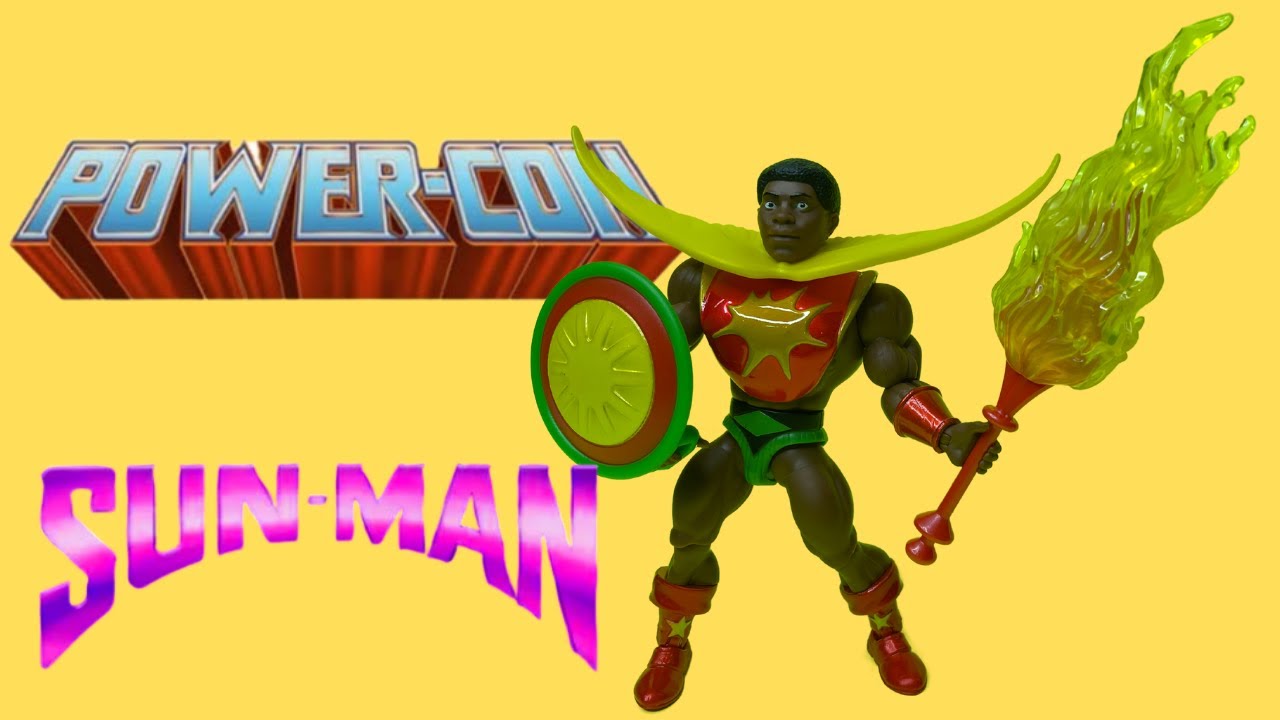 POWERCON MOTU ORIGINS SUN MAN - UNBOXING & REVIEW - YouTube