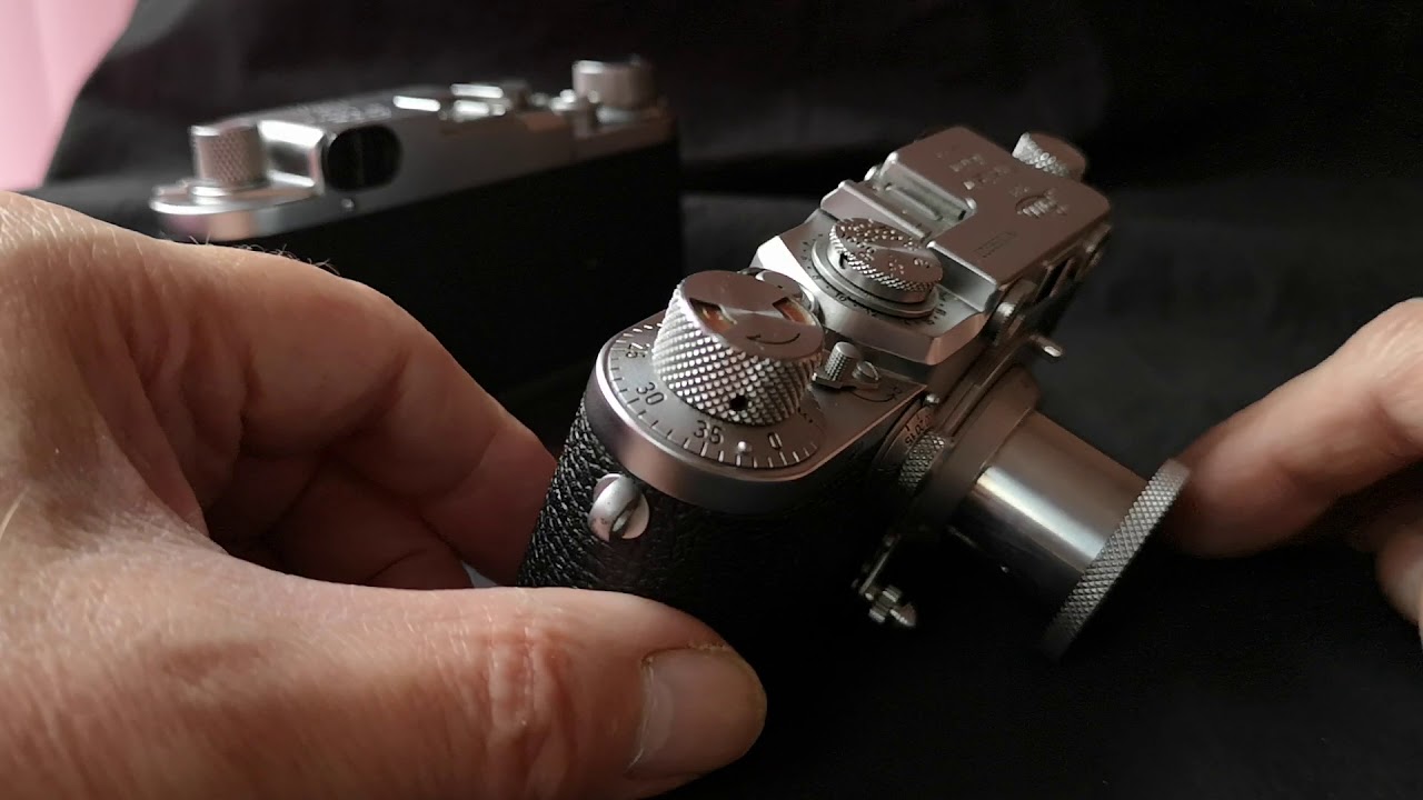 Leica Comparisons IIIc compared with the IIIf - YouTube