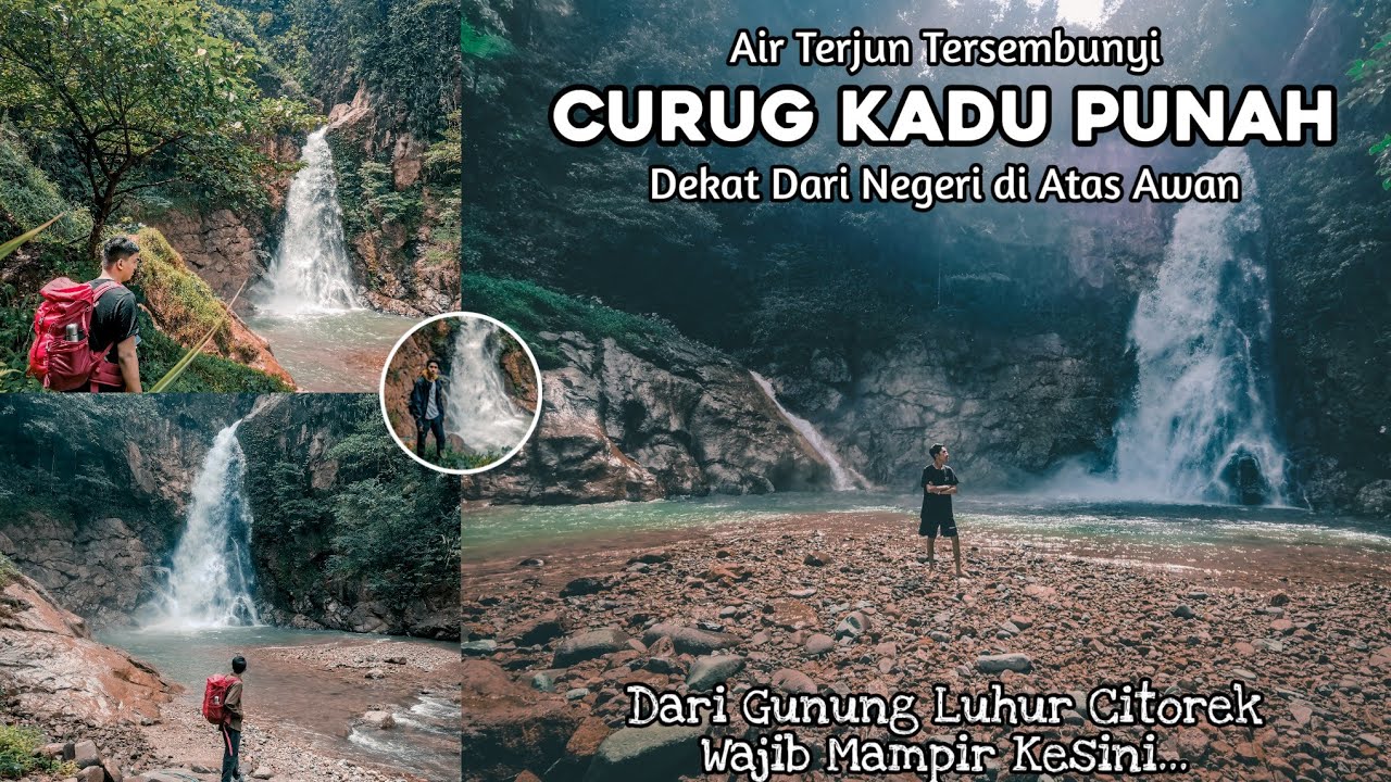 Curug Eksotis Tersembunyi - Curug Kadu Punah - Dekat dari Gunung Luhur ...