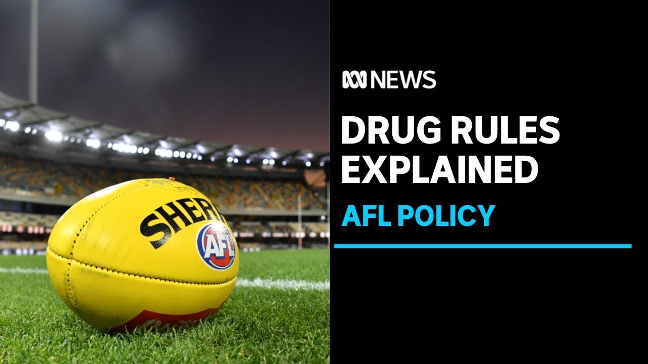 How does the AFL's drug policy work? | ABC News - YouTube