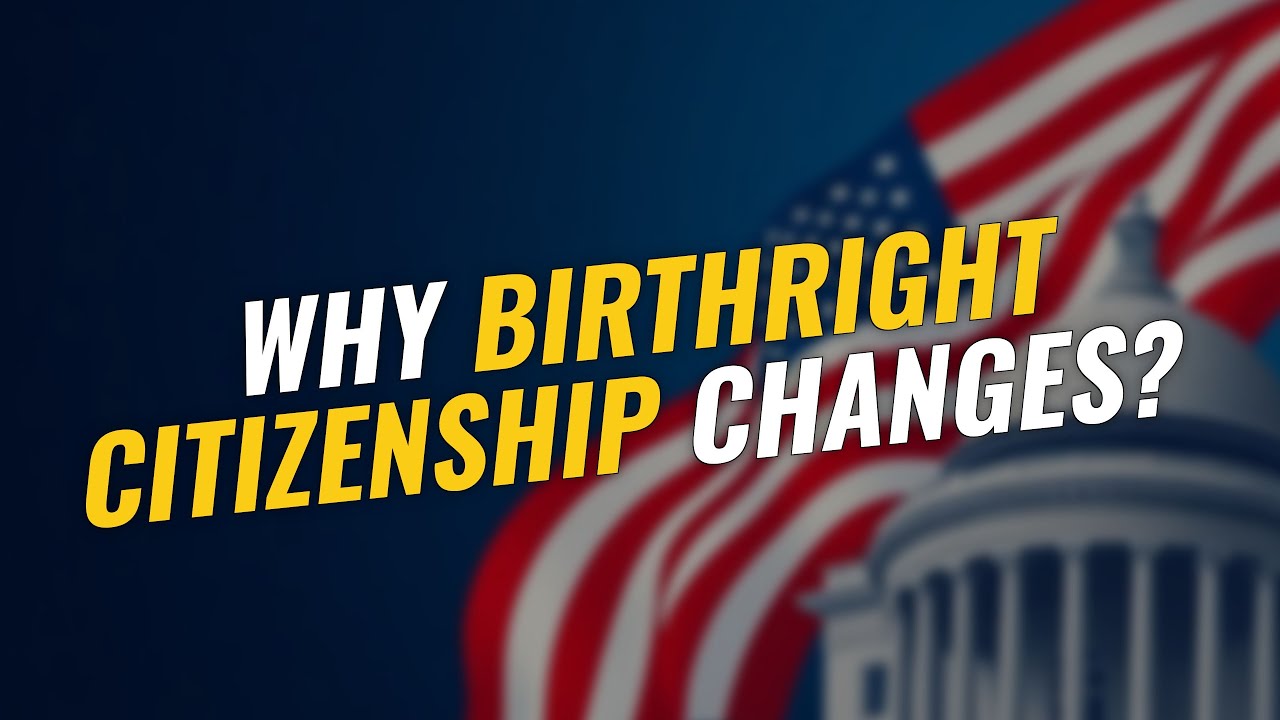 5 KEY Insights on Birthright Citizenship Executive Order 🇺🇸 - YouTube