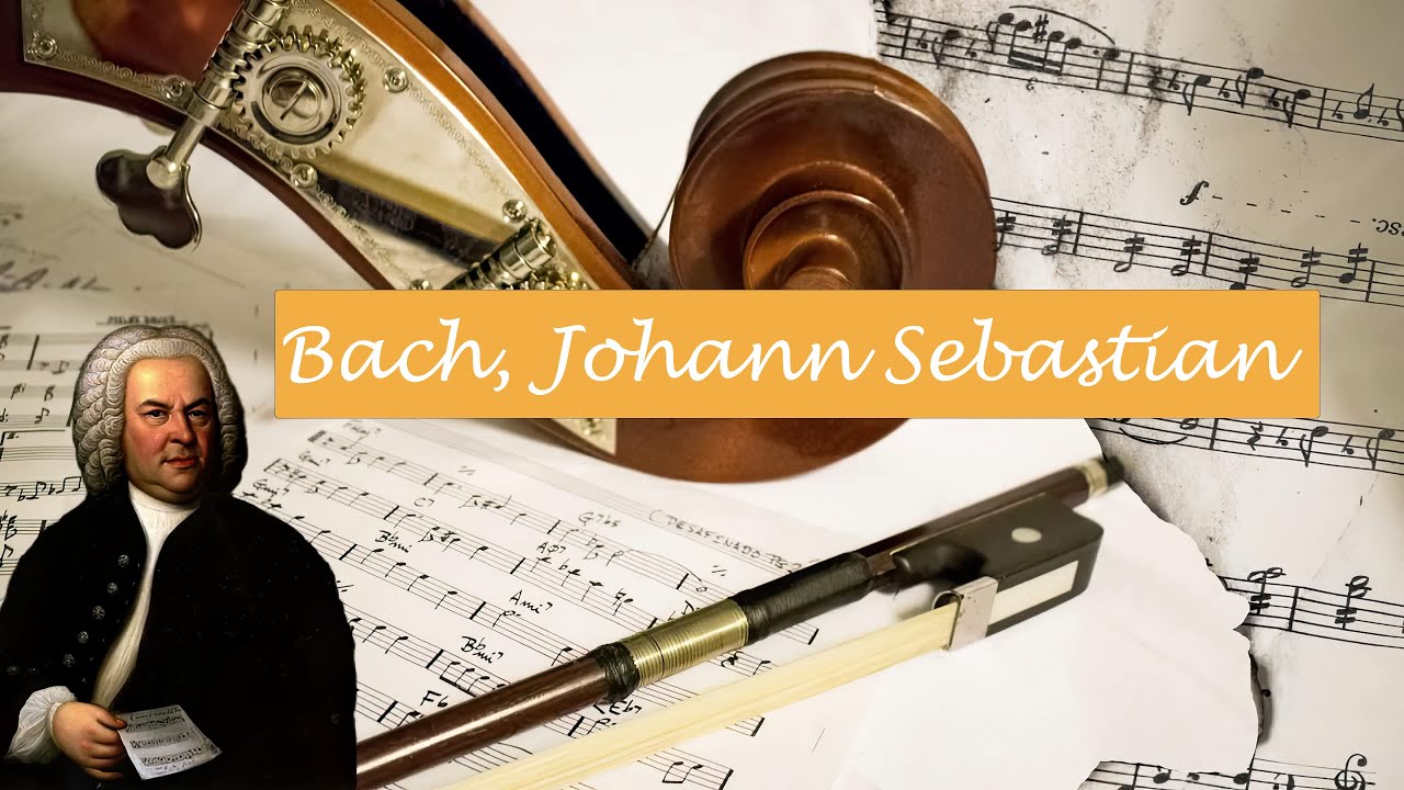 🎻Classic music,Bach, 🎹Johann Sebastian, orchestra Music 🎻 piano,violino ...