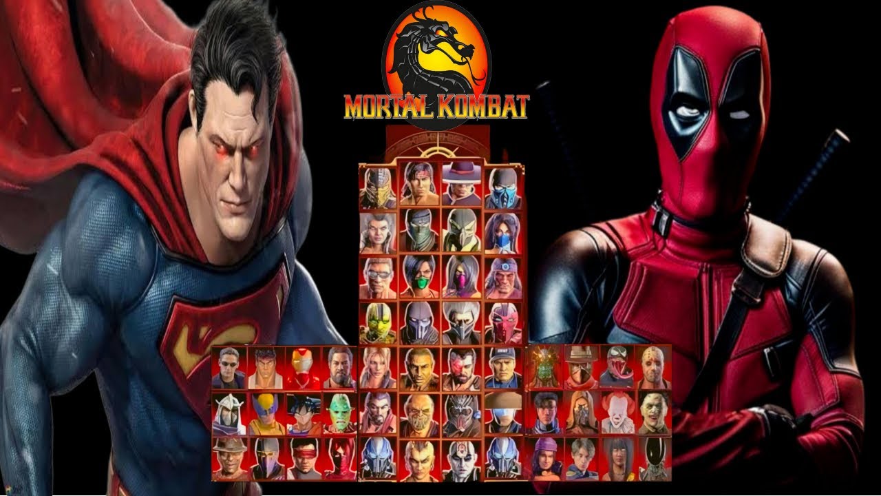 Mortal Kombat 9 - SUPERMAN & DEADPOOL MOD - NEW Expert Tag Ladder ...