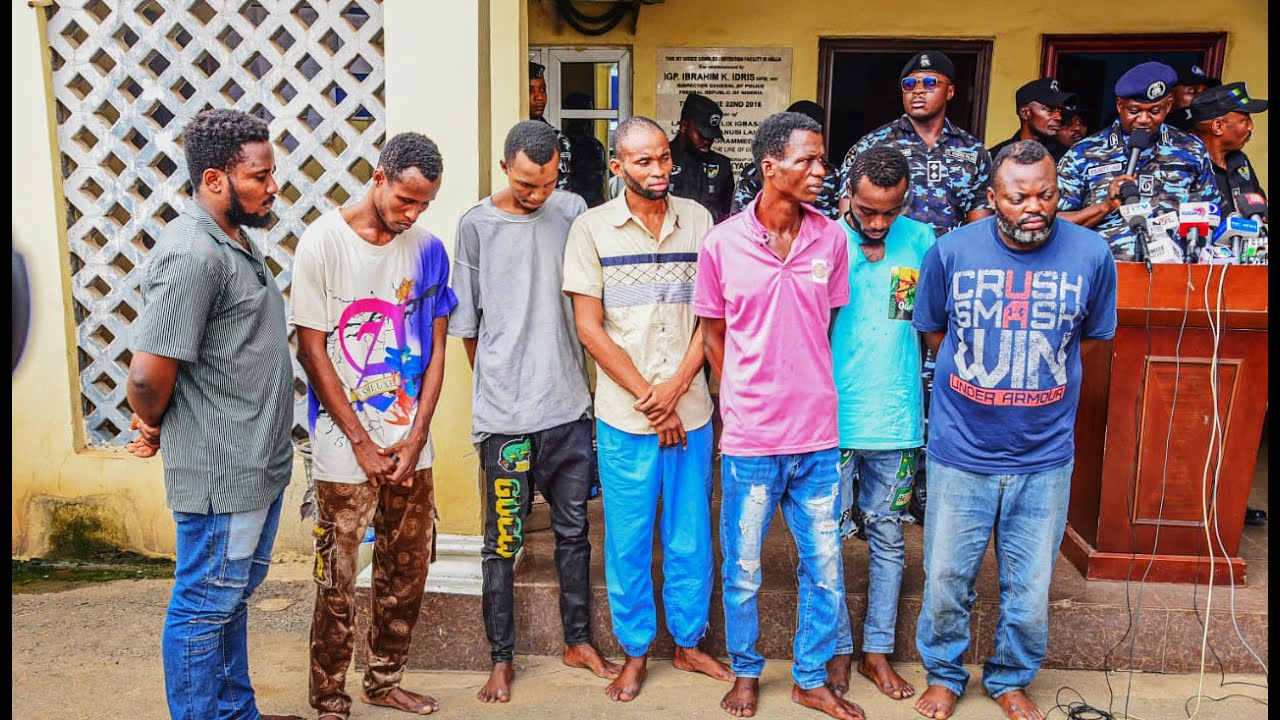 Police Parade Suspected Criminals For Various Offence In Abuja - Watch ...