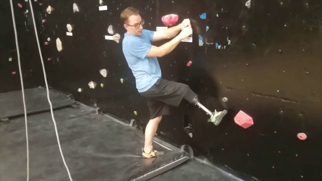 Climbing with Kyle drop knee - YouTube