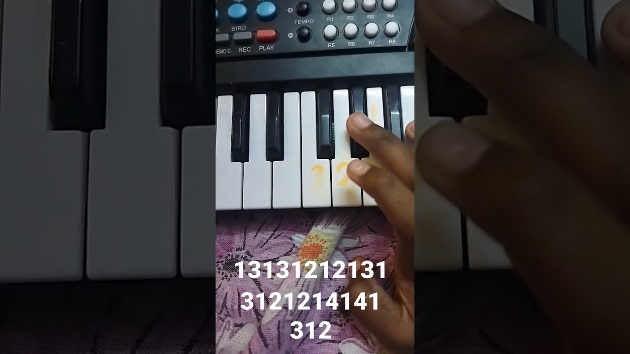 squid game (keyboard) tutorial - YouTube