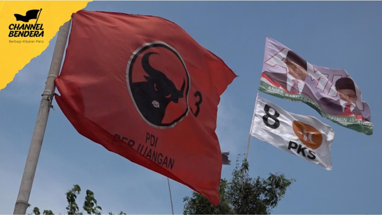 Bendera PKS PDIP FREE footage - YouTube