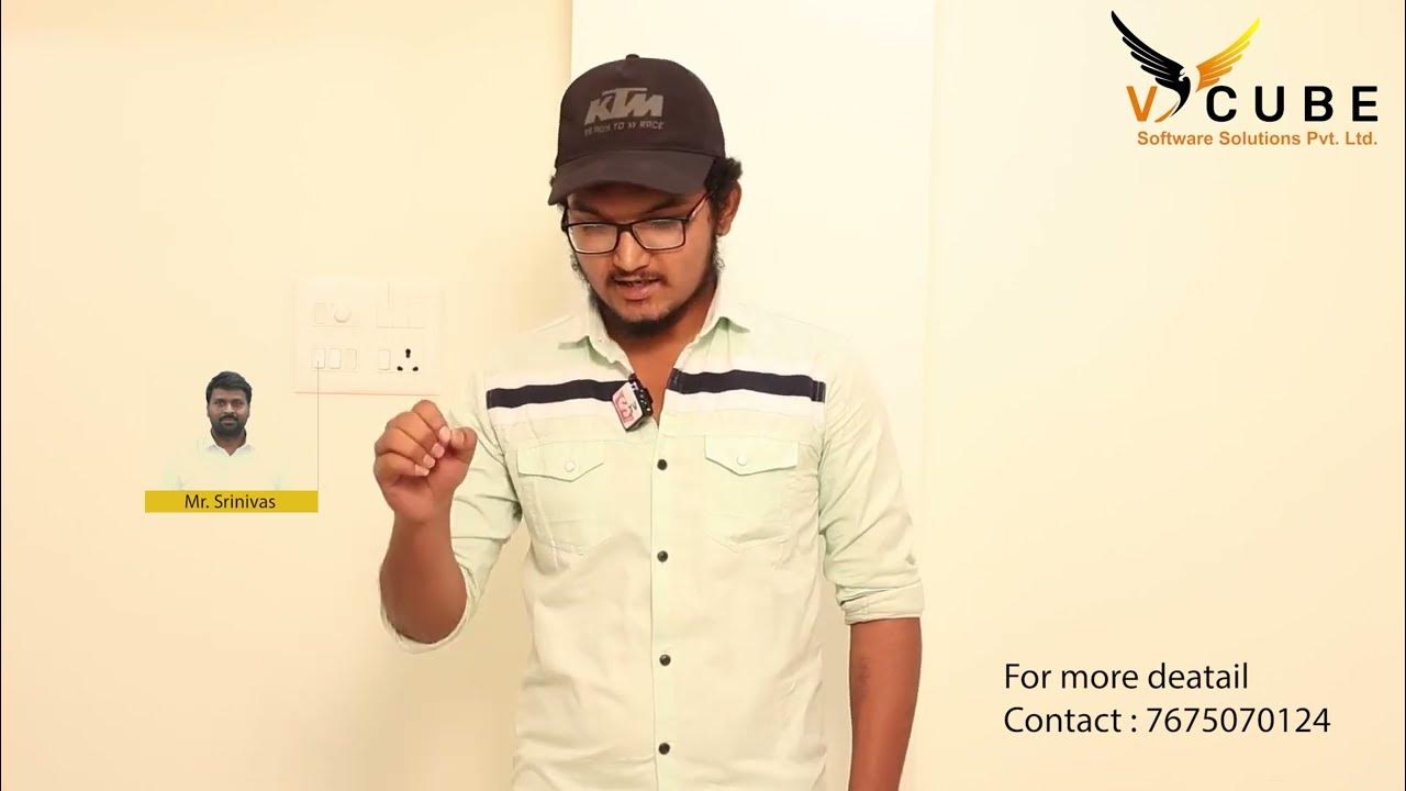 Python Full Stack Student review | V CUBE Software Solutions Pvt. Ltd ...