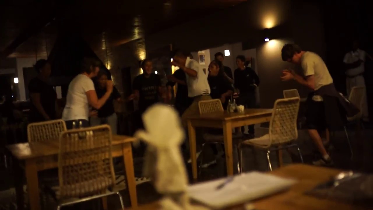 Fish River Lodge, Namibia African Line Dance. - YouTube
