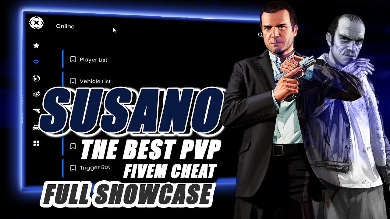 Susano FiveM PvP Menu | Full Showcase | Latest Update - YouTube
