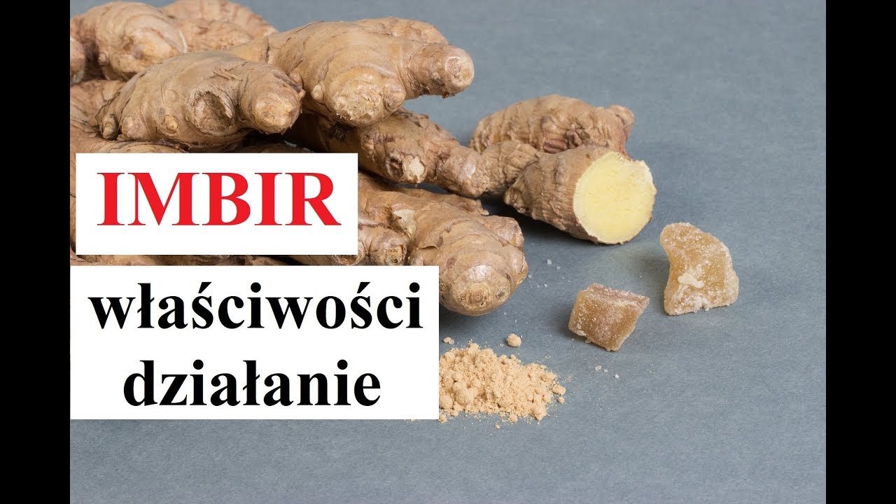 IMBIR właściwości, działanie - YouTube