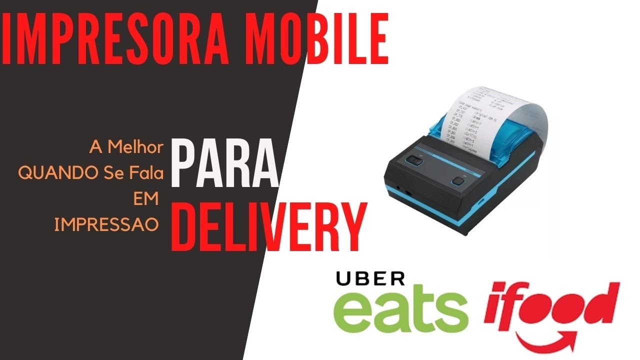 Impressora Térmica *Ifood* Wireless Bluetooth USB 58mm Portatil Android ...