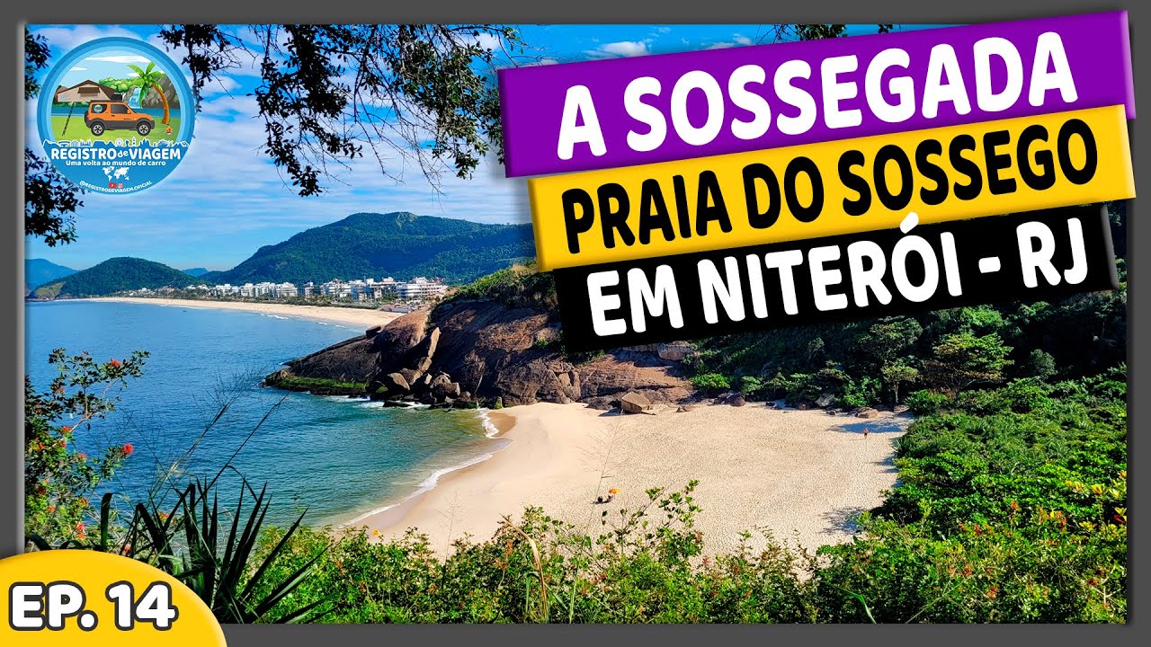 PRAIA DO SOSSEGO em Niterói no RJ | Uma praia para relaxar e curtir a ...