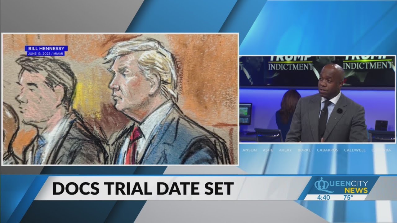 QCN Legal Analyst: Judge sets trial date in Trump case - YouTube