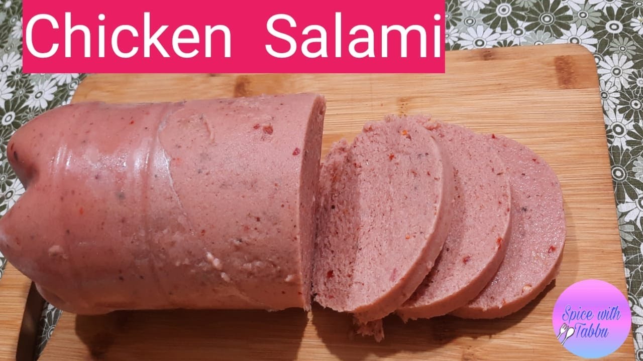 "Ramadan special"Easy and Healthy Homemade Chicken Salami Recipe || by ...