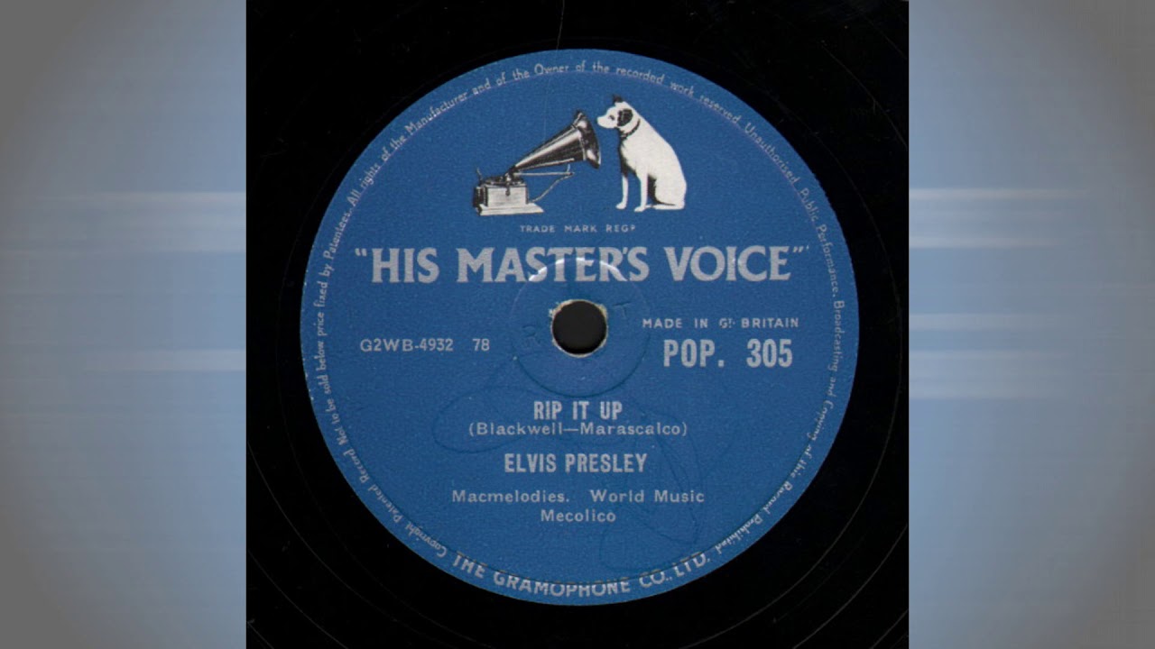 Elvis Presley - Rip It Up [mono stereo remaster] - YouTube