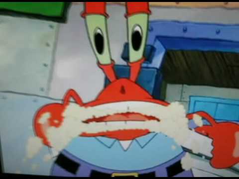Mr Krabs Drooling
