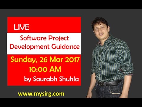 Software project development guidance | LIVE Seminar - YouTube