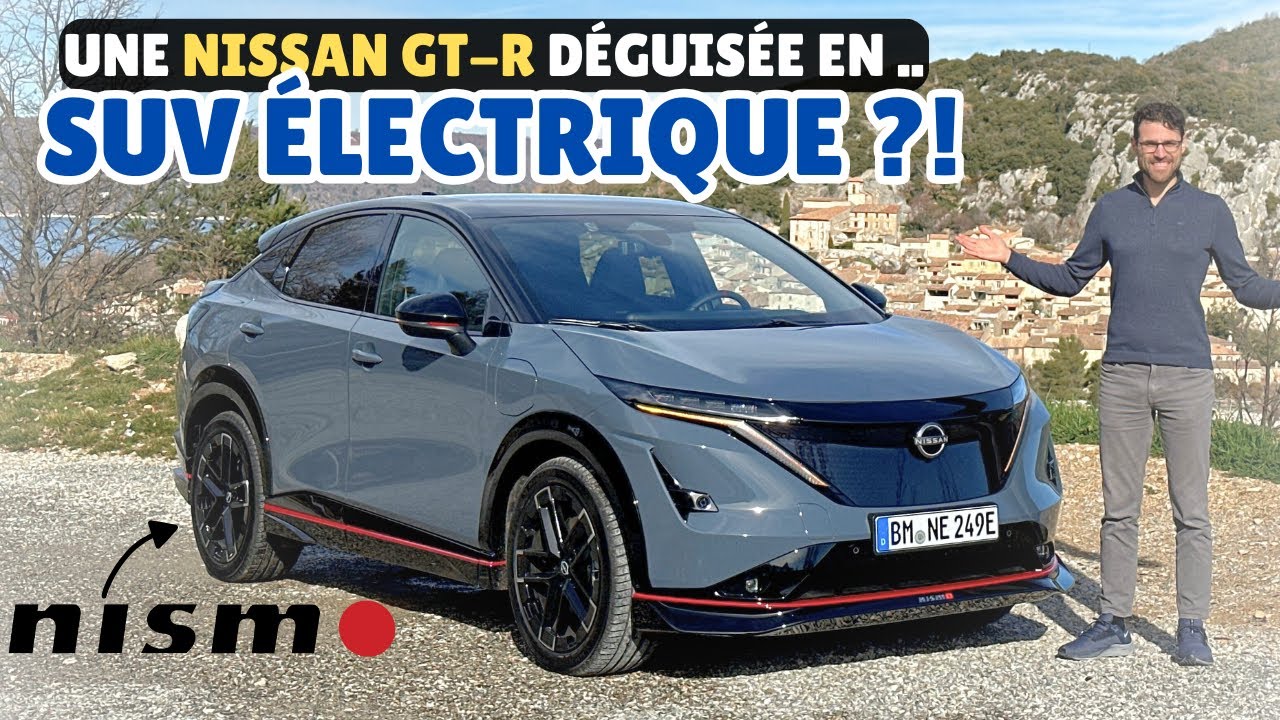 L'ADN GT-R en électrique ⚡! NISSAN ARIYA NISMO - YouTube