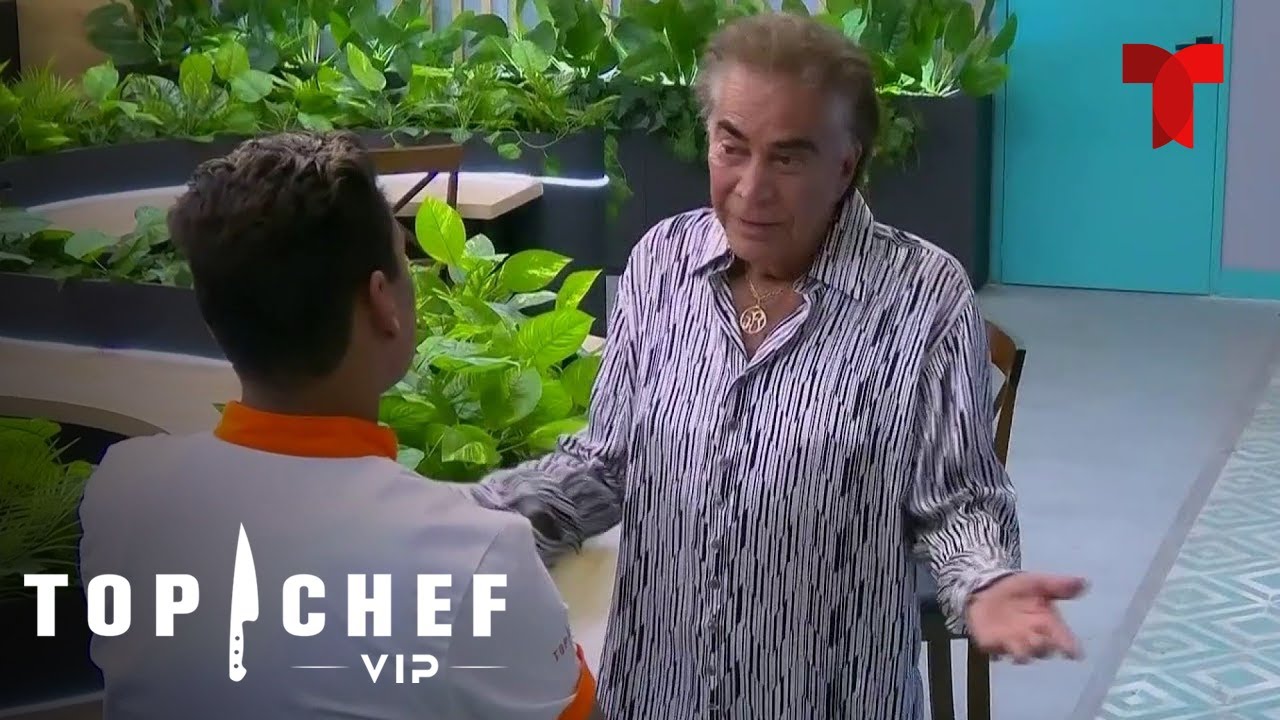 'El Puma' y Natalia Juárez 'regañan' al 'Niño Prodigio' | Top Chef VIP ...