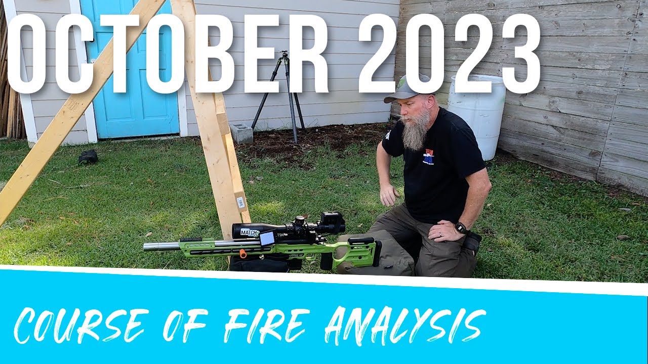 October 2023 Course of Fire COF Analysis for the NRL22 - YouTube