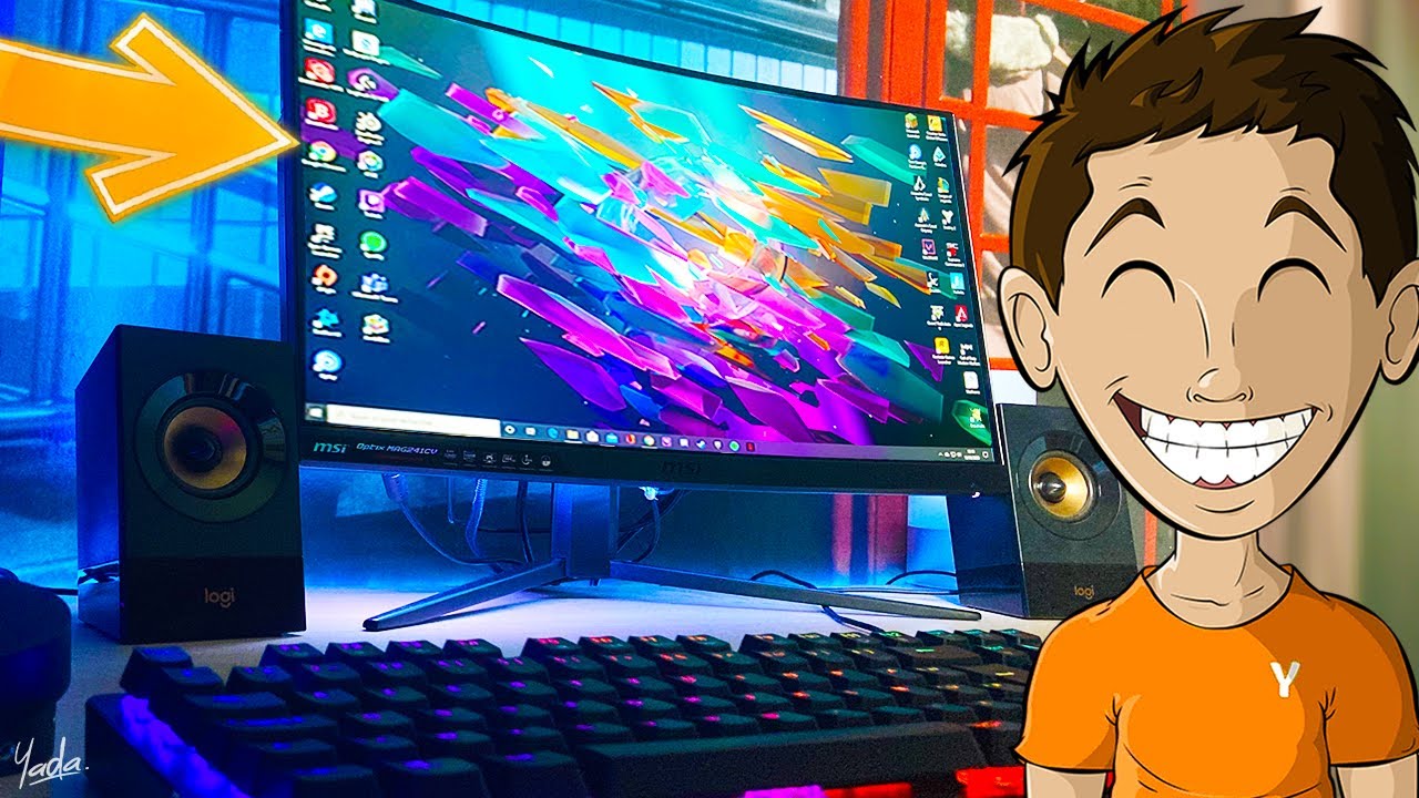 JE PRÉSENTE VOS SETUP GAMER #18 (Magnifique ÉCRAN PC) - YouTube