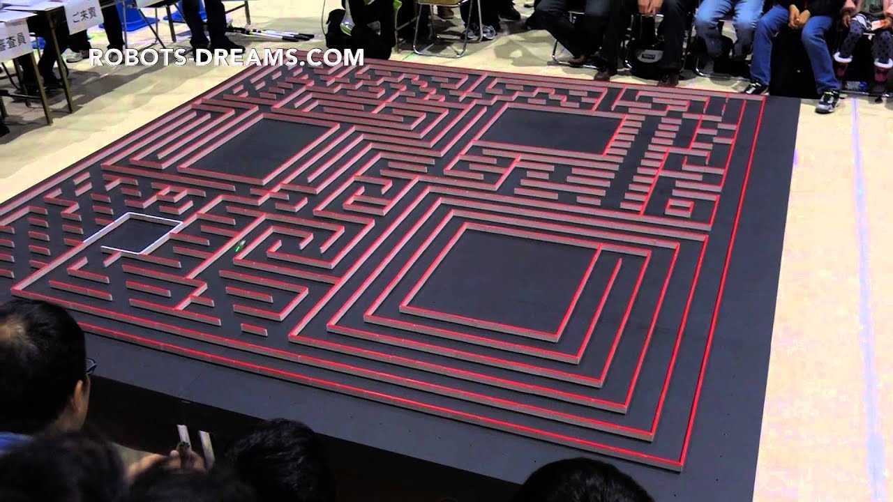 34th All Japan Micromouse Robot Competiton: Half-Size Winner - YouTube