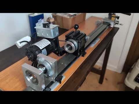 Unboxing Mid Size Cue Smith Lathe from cuemanbilliards.com - YouTube