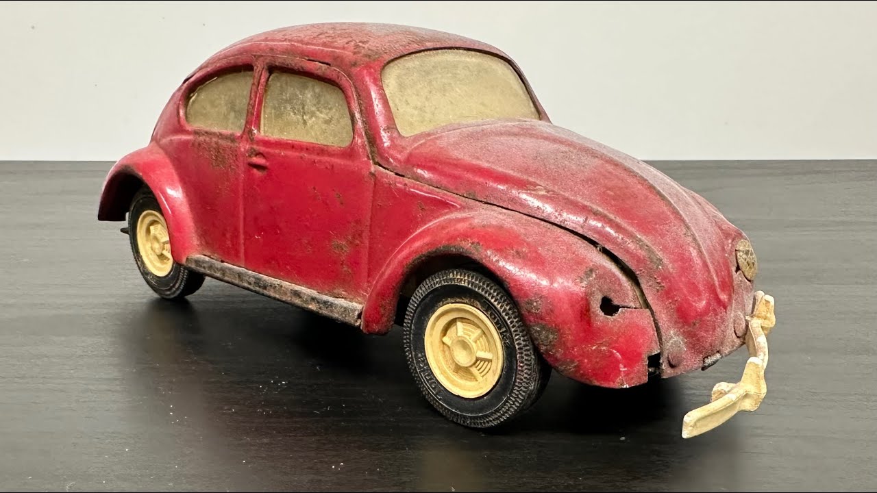 1960s Tonka Volkswagen Beetle Restoration & Modification - YouTube