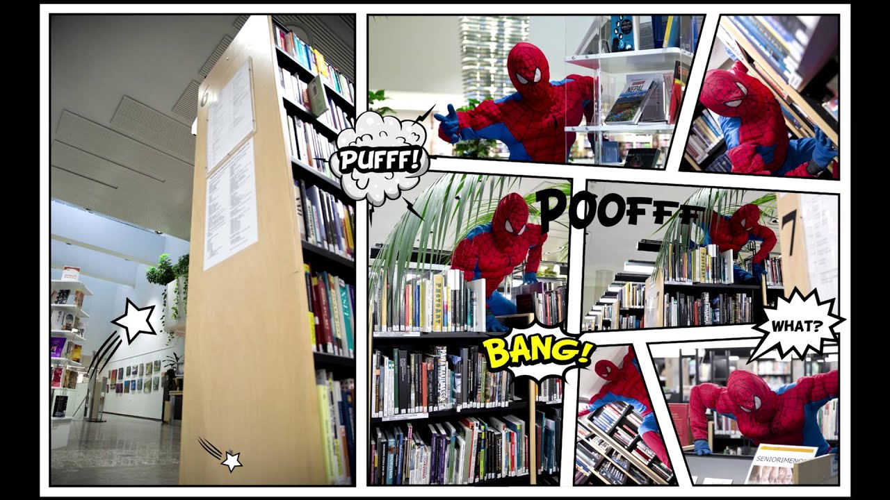Your Friendly Library SPR-Man - YouTube