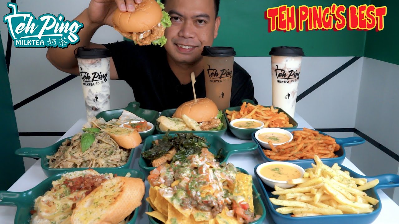 TEH PING'S BEST | MERIENDA MUKBANG - YouTube