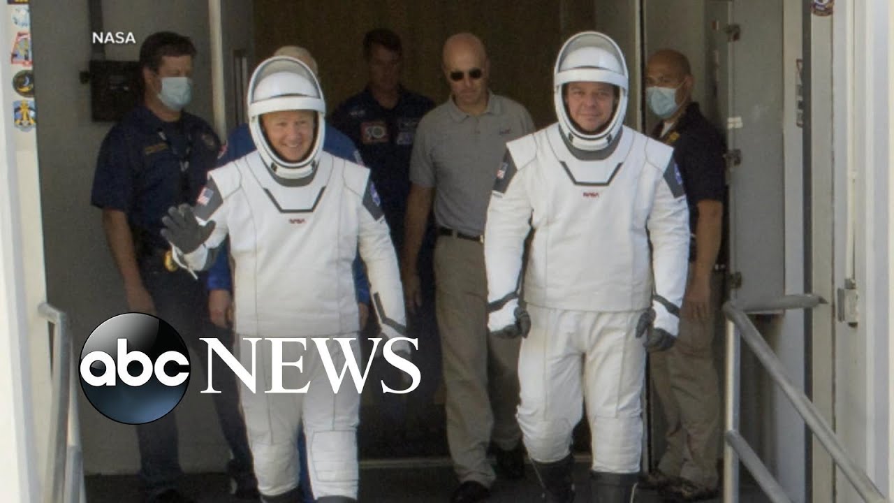 Inside last minute preparations for historic SpaceX launch l GMA - YouTube