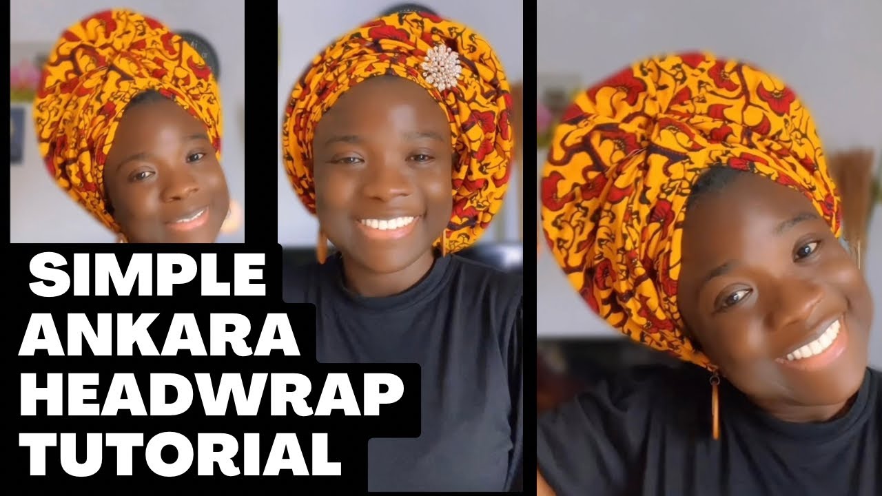 QUICK & EASY TURBAN HEADWRAP TUTORIAL - YouTube