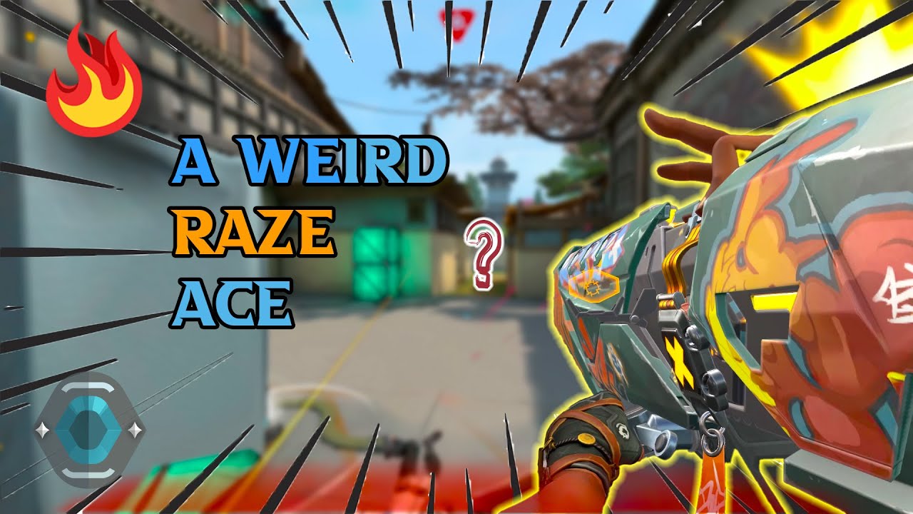 🔥A Weird Raze Ace 🔥/ Didn't Deserve That Ending (Valorant Moments ...