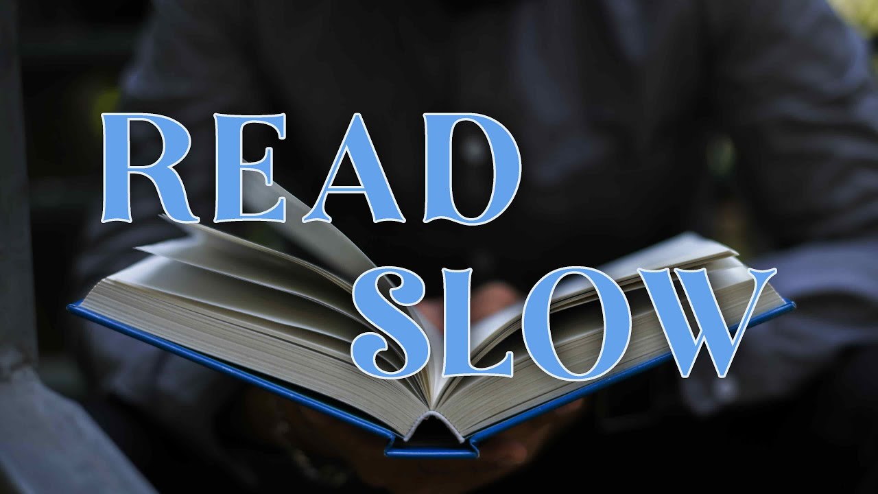 Read Slow Pt. 3 - Meditate - YouTube